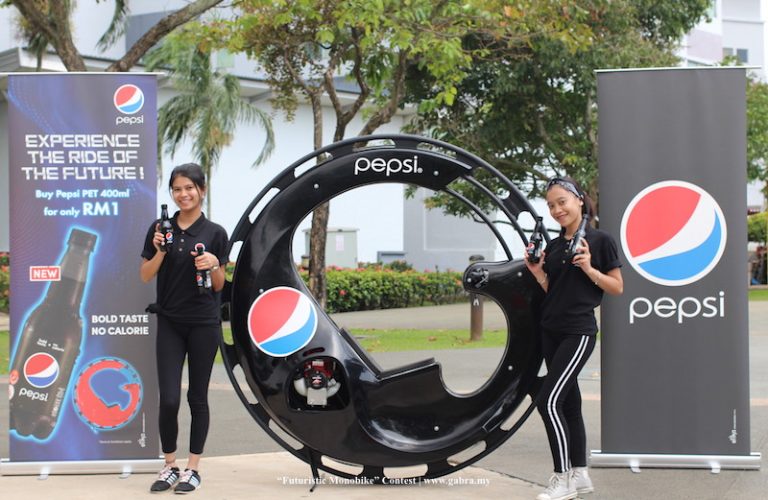 NEW Pepsi Black Launches The “Futuristic Monobike” Contest