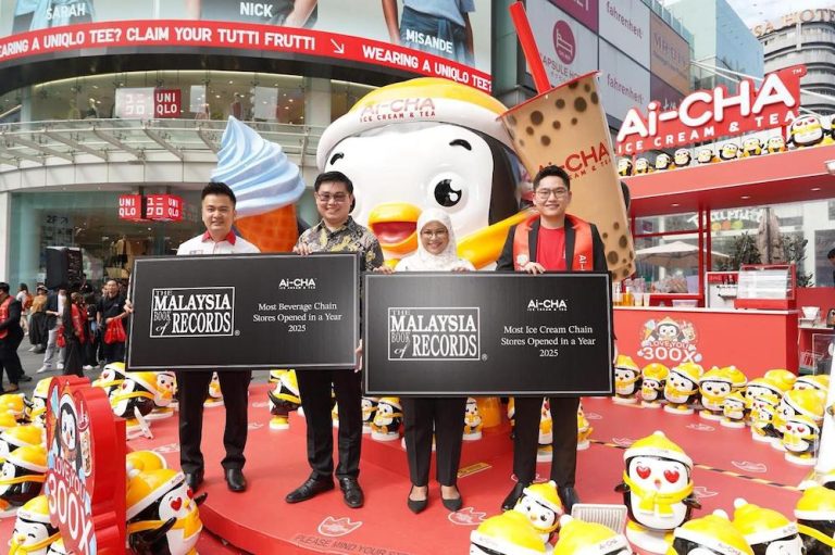 Ai-CHA Sets Malaysian Record with 300 Outlets | Gabra MY